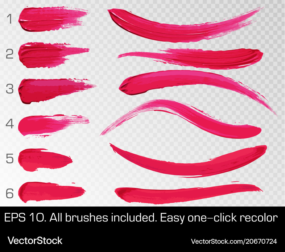 Lipstick Smudge Vector Images (over 1,200)
