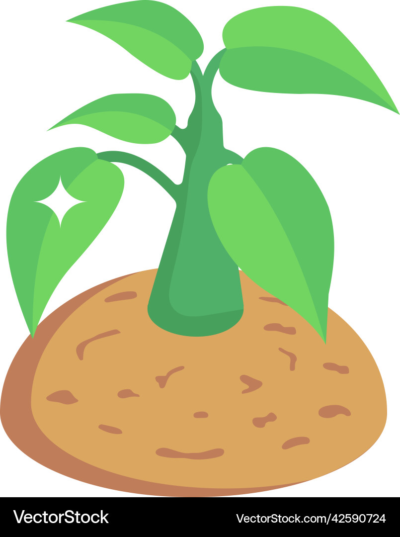 Sprout Royalty Free Vector Image - VectorStock