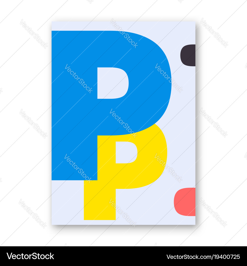 Letter P Poster