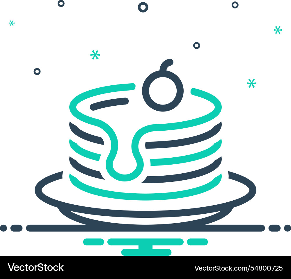 Pancake Royalty Free Vector Image - VectorStock