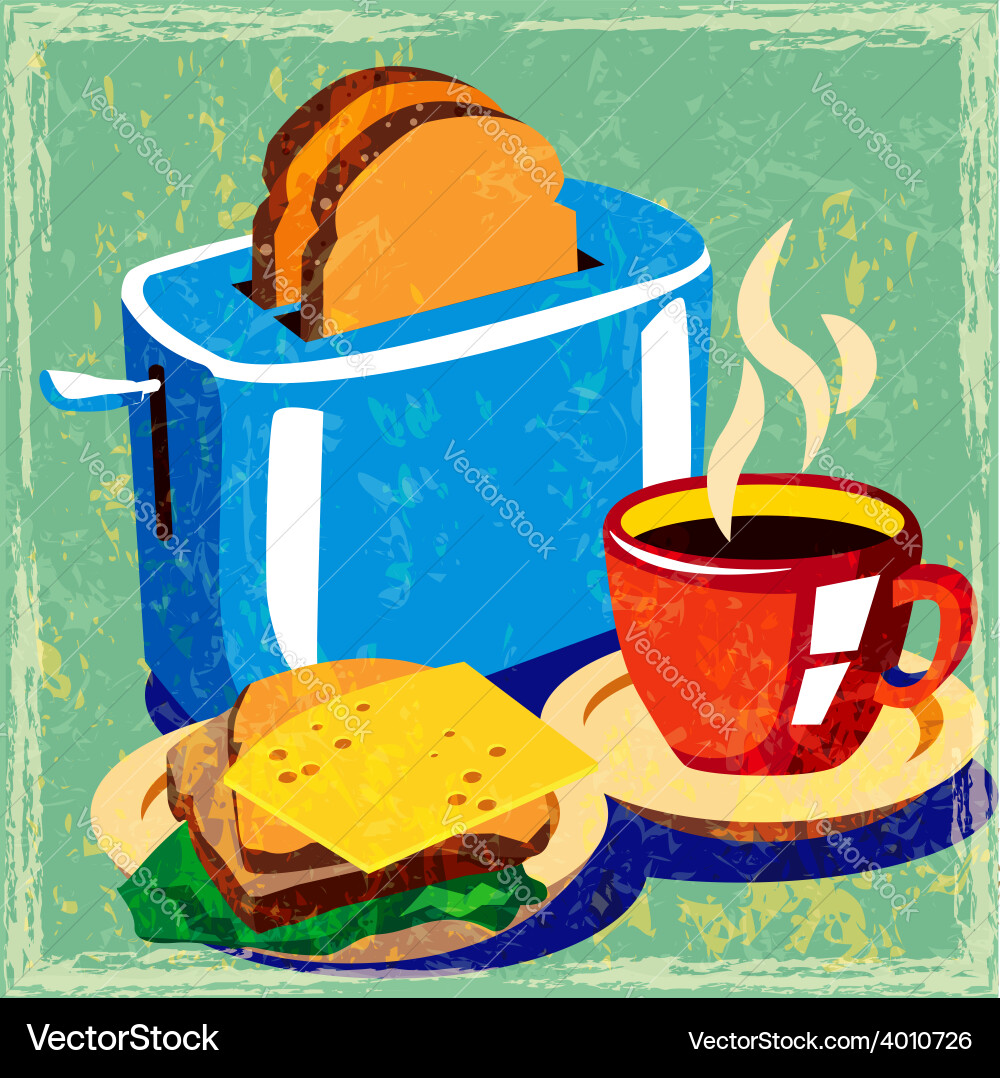 Breakfast Royalty Free Vector Image - VectorStock