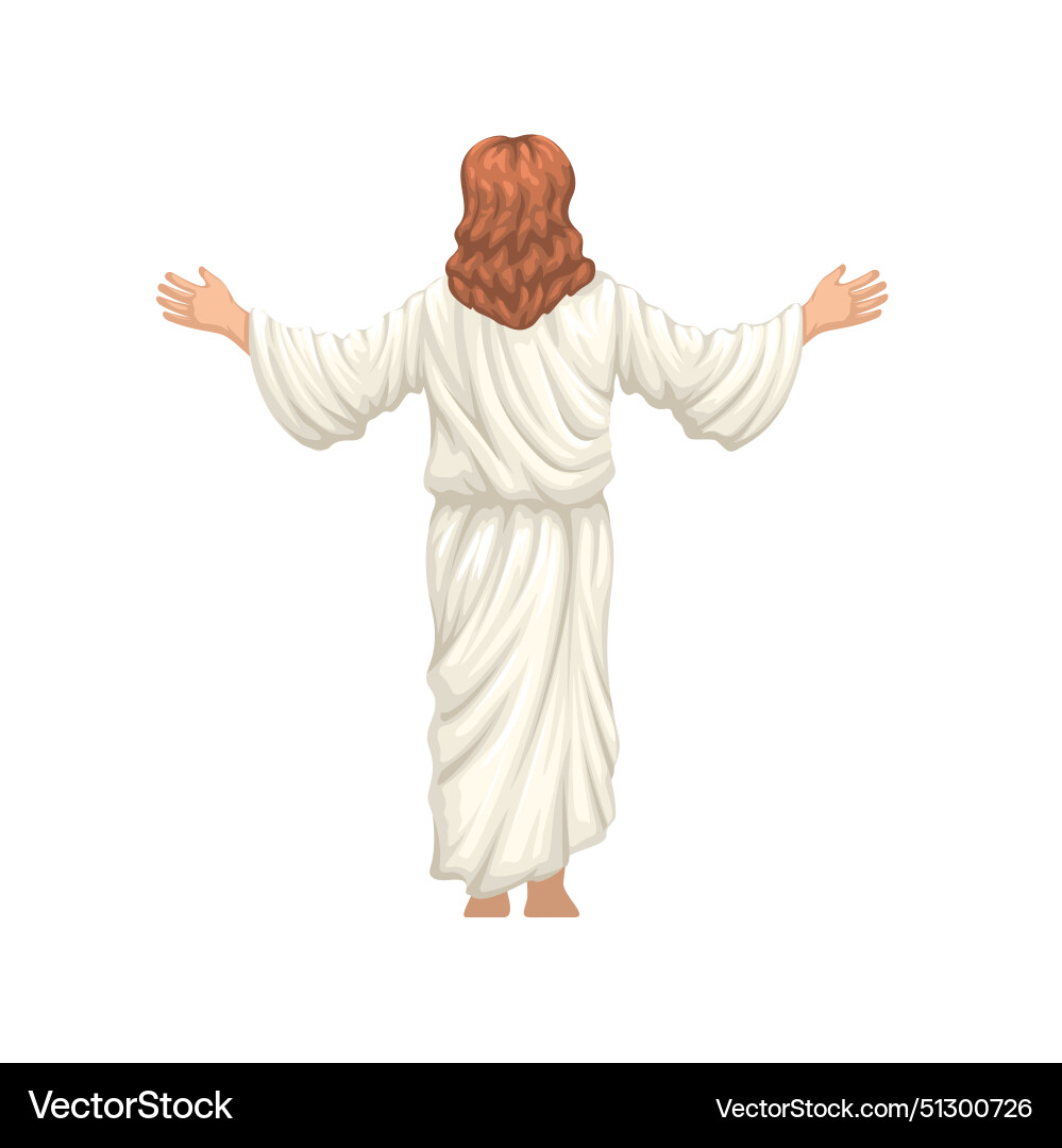 God or prophet person religion symbol Royalty Free Vector