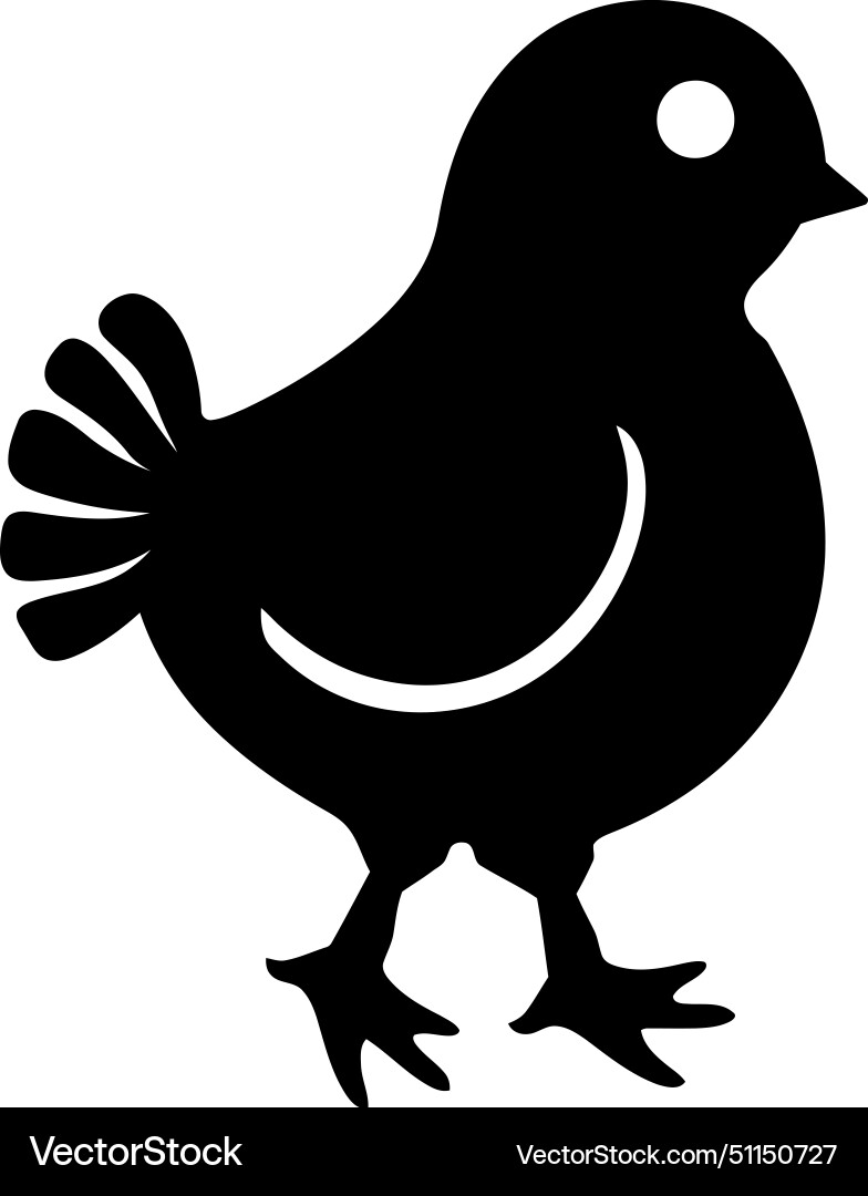 Baby chick icon Royalty Free Vector Image - VectorStock