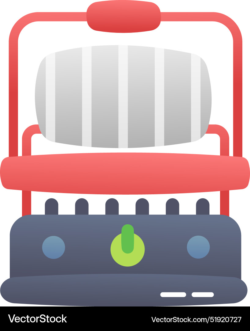 Electric grill Royalty Free Vector Image - VectorStock