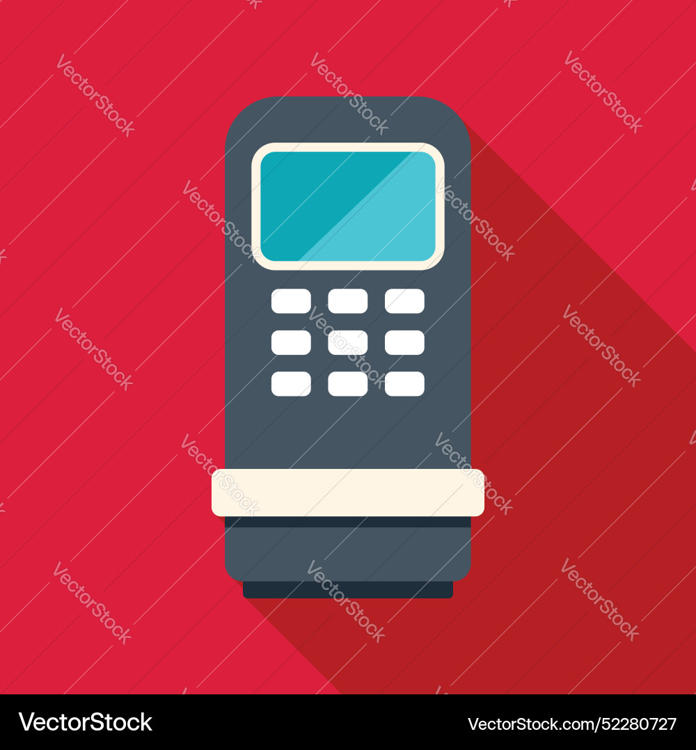 Electronic payment terminal processing credit card