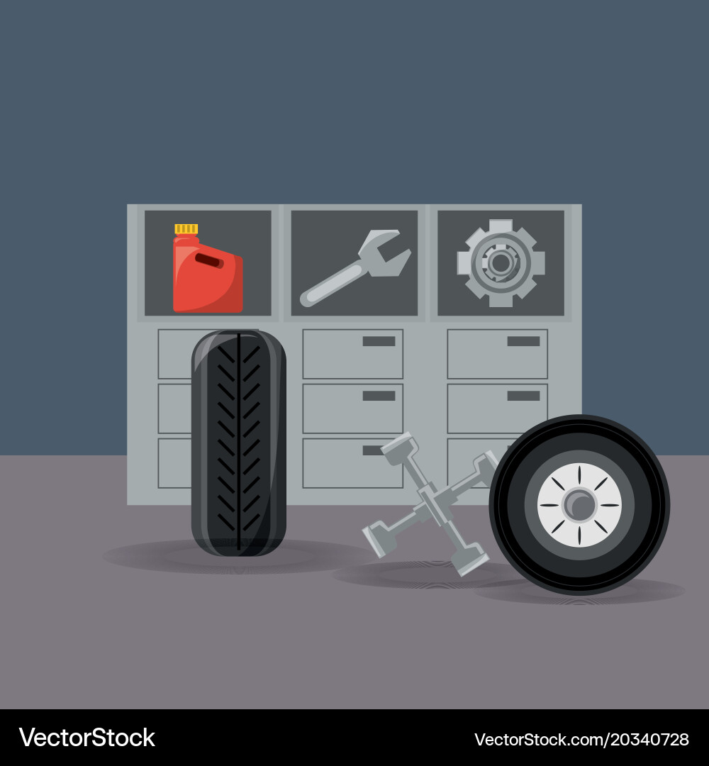 Car service design Royalty Free Vector Image - VectorStock