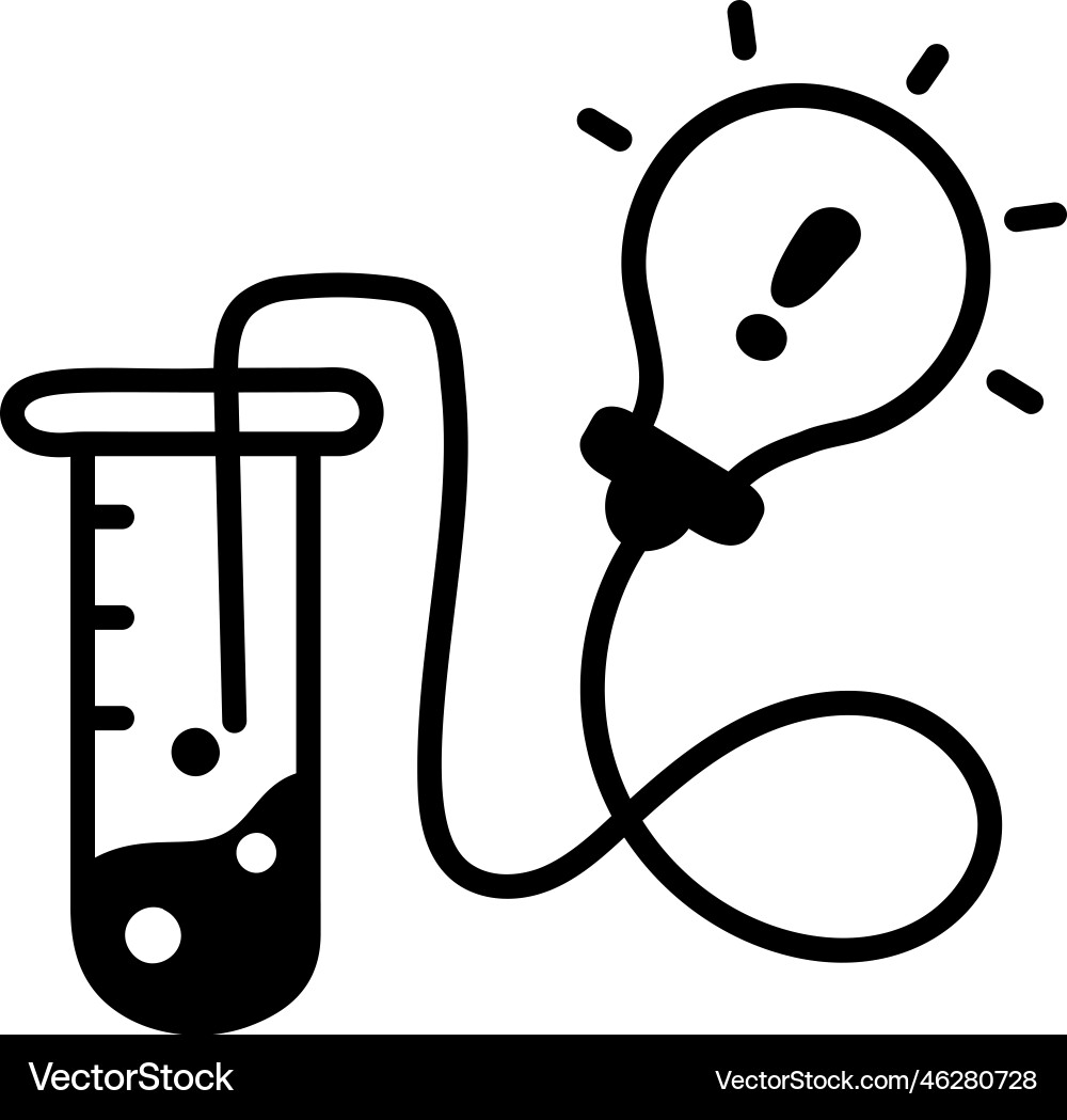 Chemical solution Royalty Free Vector Image - VectorStock