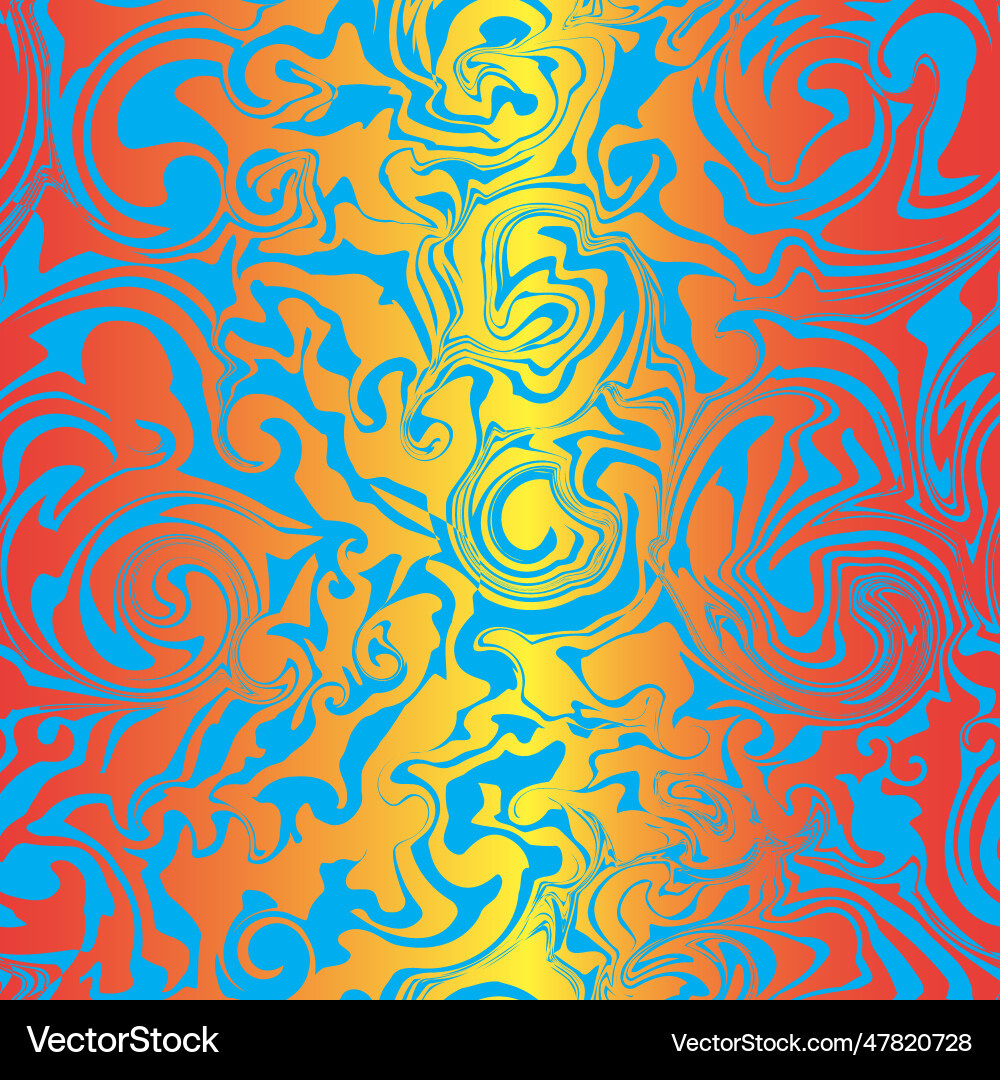 Lliquid marble printseamless pattern liquefy Vector Image