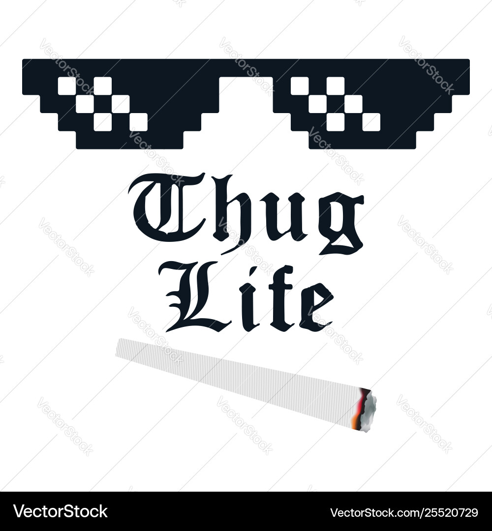 Thug Life Meme Shades