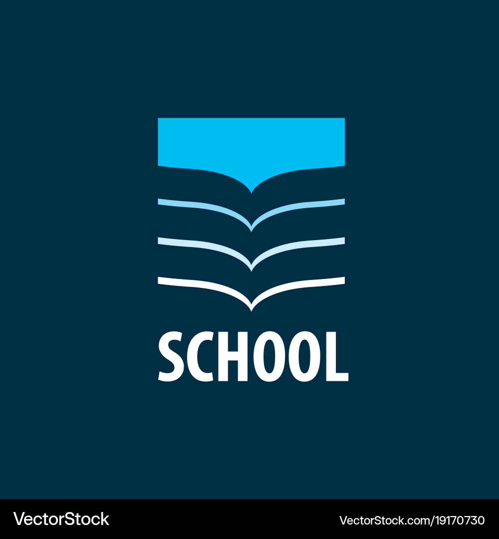 Logo school Royalty Free Vector Image - VectorStock