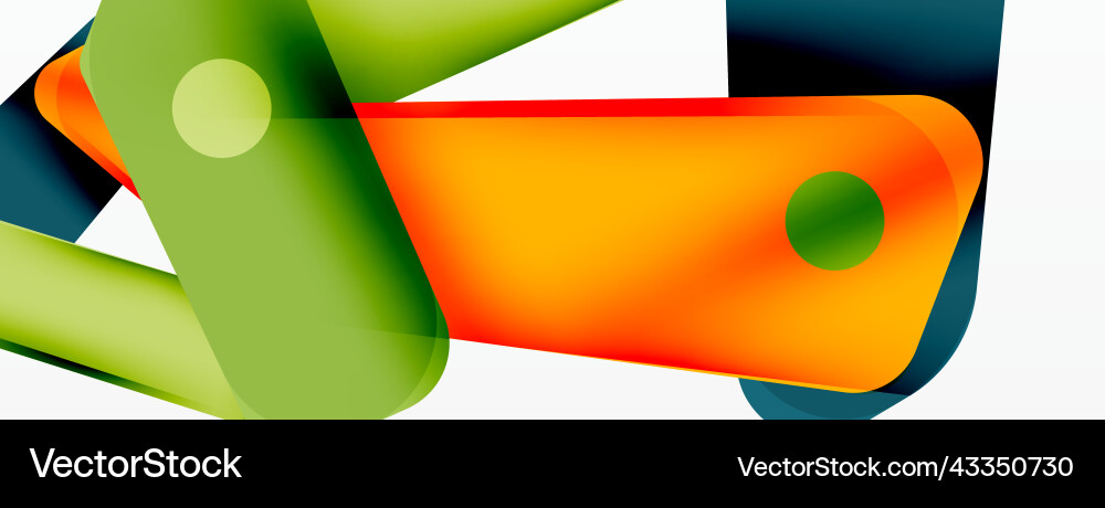 Tech minimal geometric wallpaper creative Vector Image