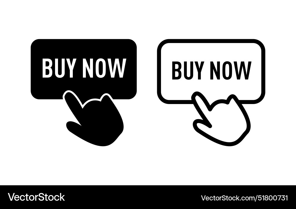 Buy now icon Royalty Free Vector Image - VectorStock