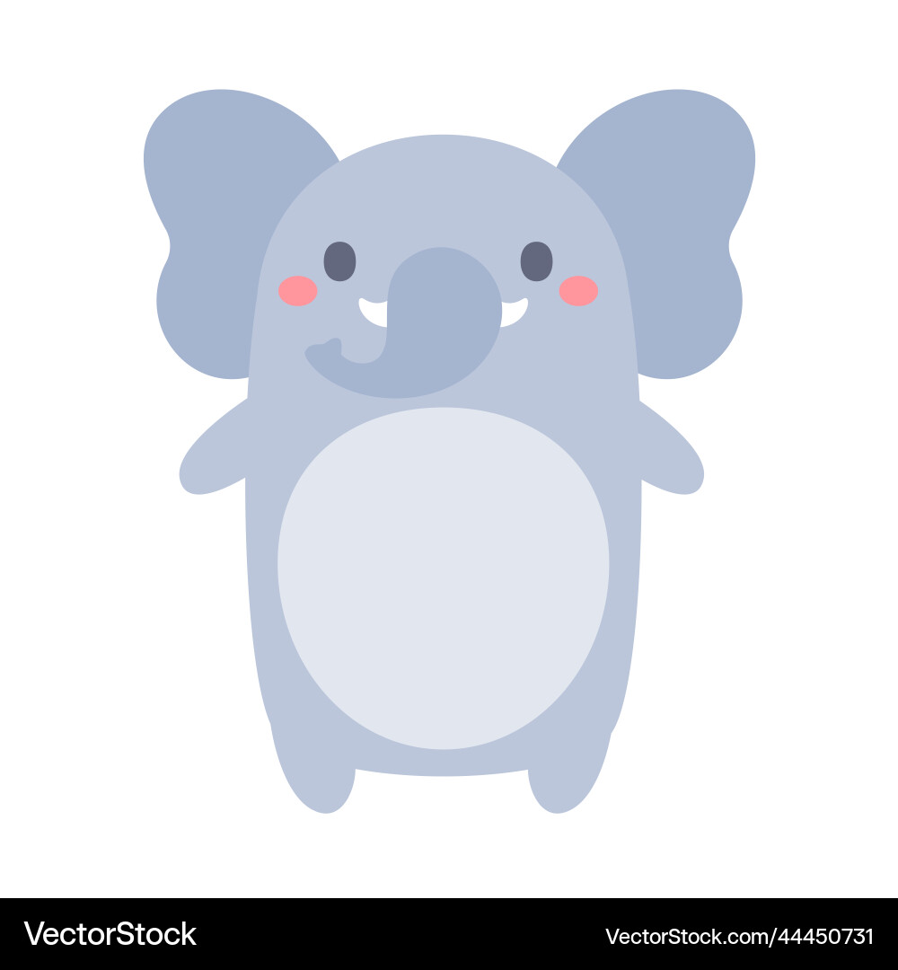 Cute wild animal cartoon text frame Royalty Free Vector