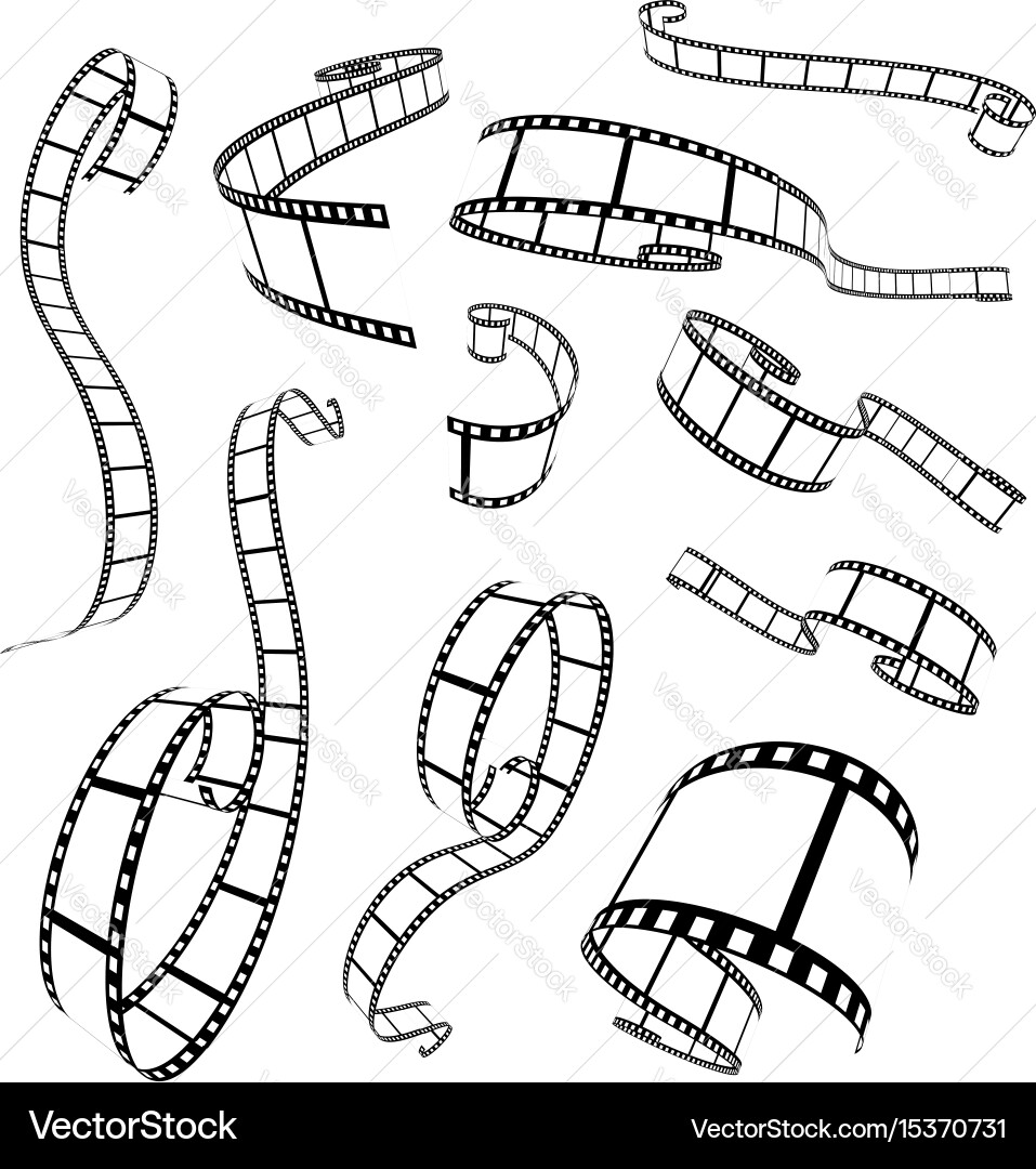 Film strip Royalty Free Vector Image - VectorStock