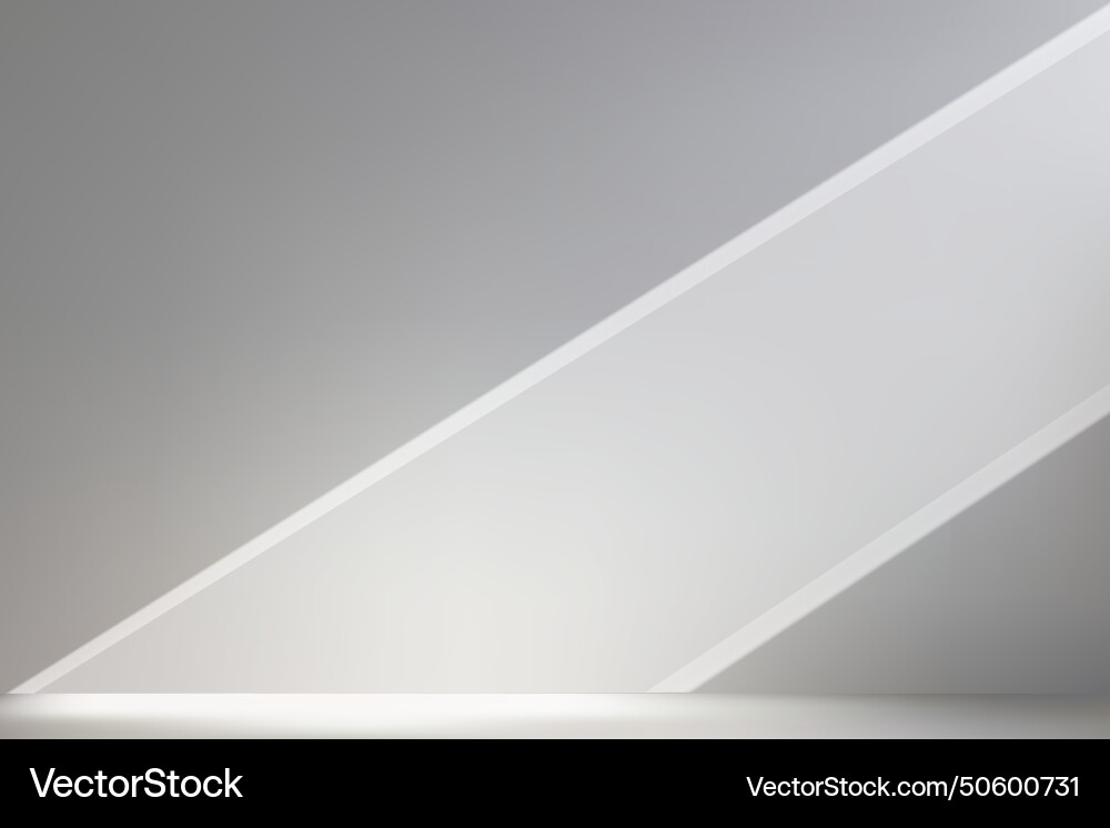 Minimalist composition of light and shadow Vector Image
