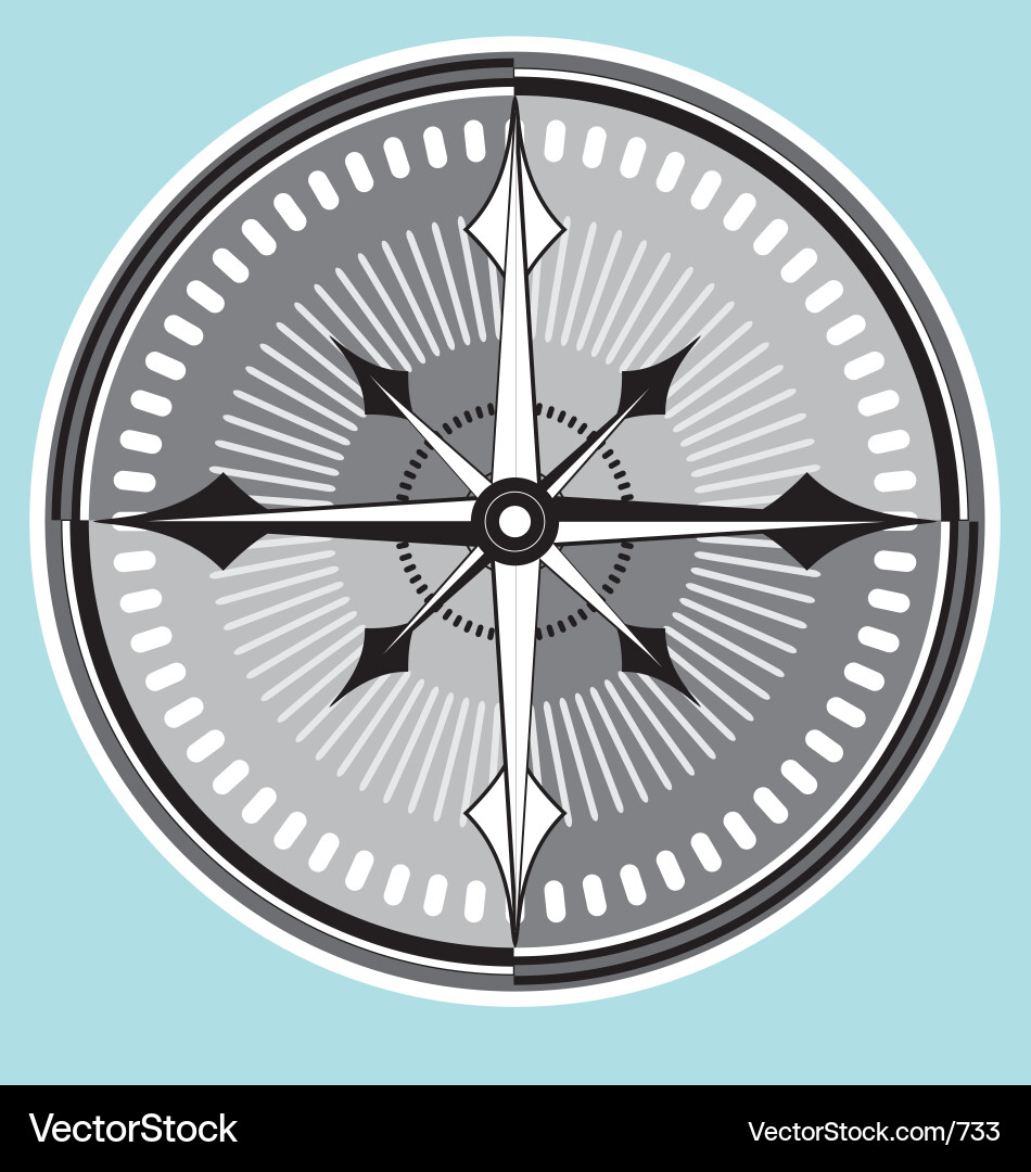 Compass Royalty Free Vector Image - VectorStock