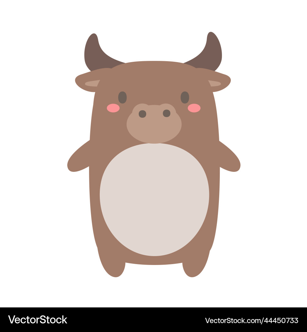Cute wild animal cartoon text frame Royalty Free Vector