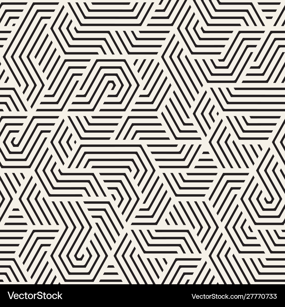 Seamless irregular linear grid pattern modern Vector Image