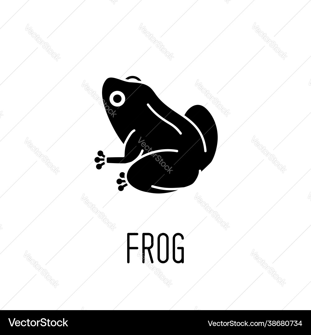 Frog icon Royalty Free Vector Image - VectorStock