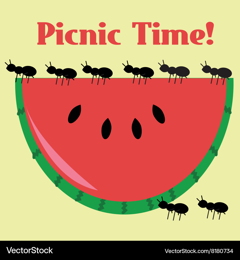 Ants Picnic Vector Images (over 100)