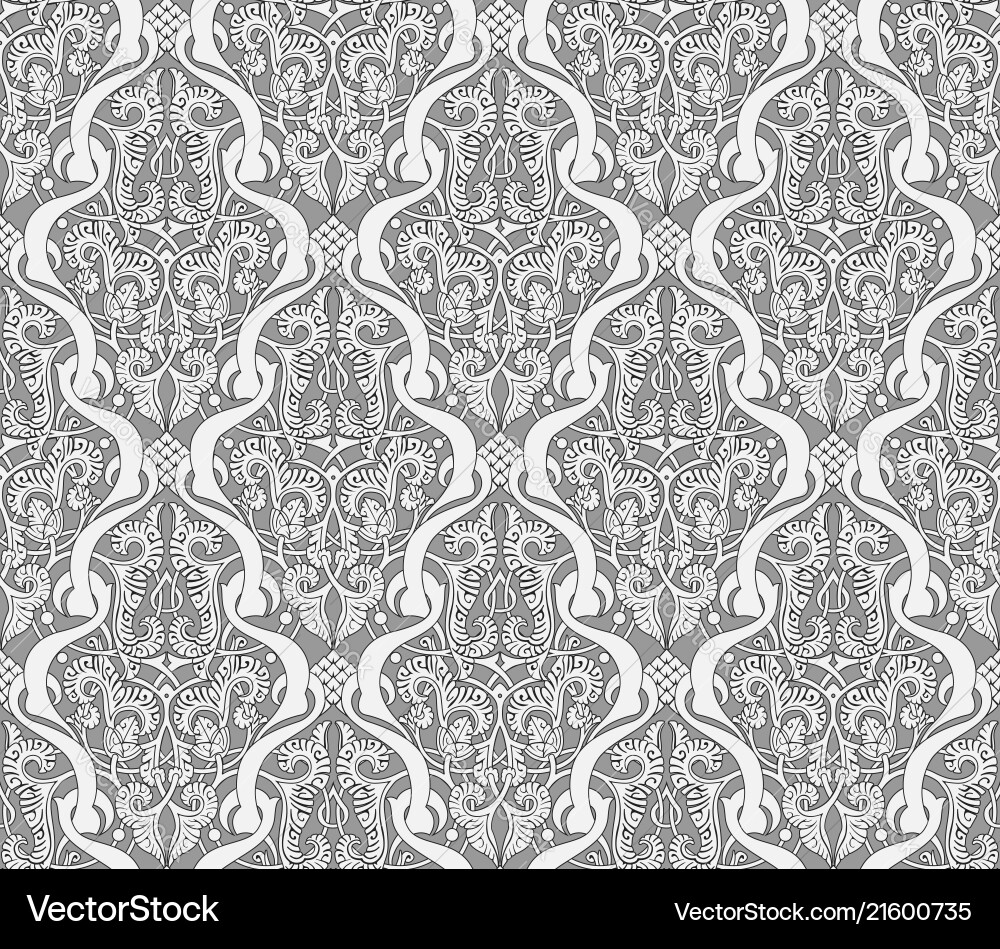 Middle eastern arabic pattern Royalty Free Vector Image