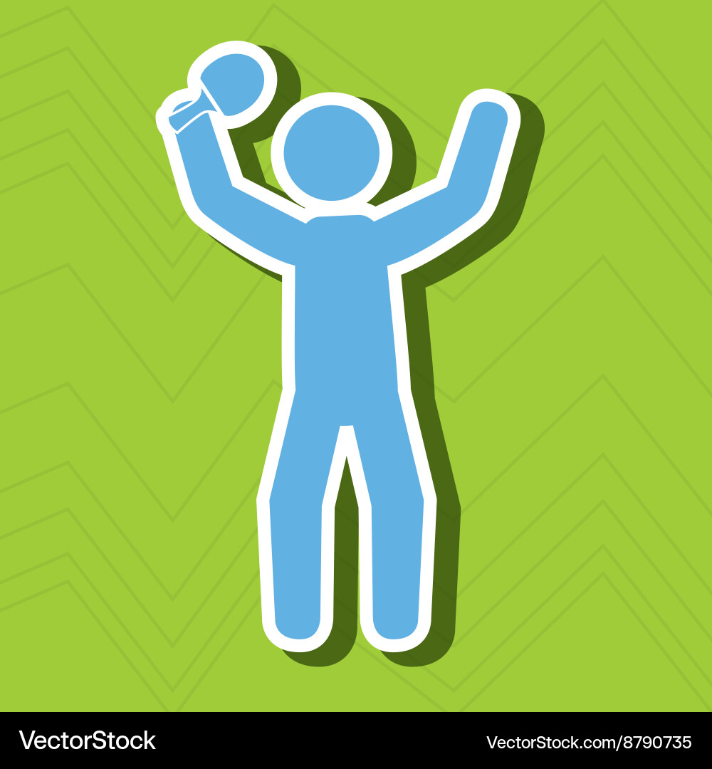 Ping pong game design Royalty Free Vector Image