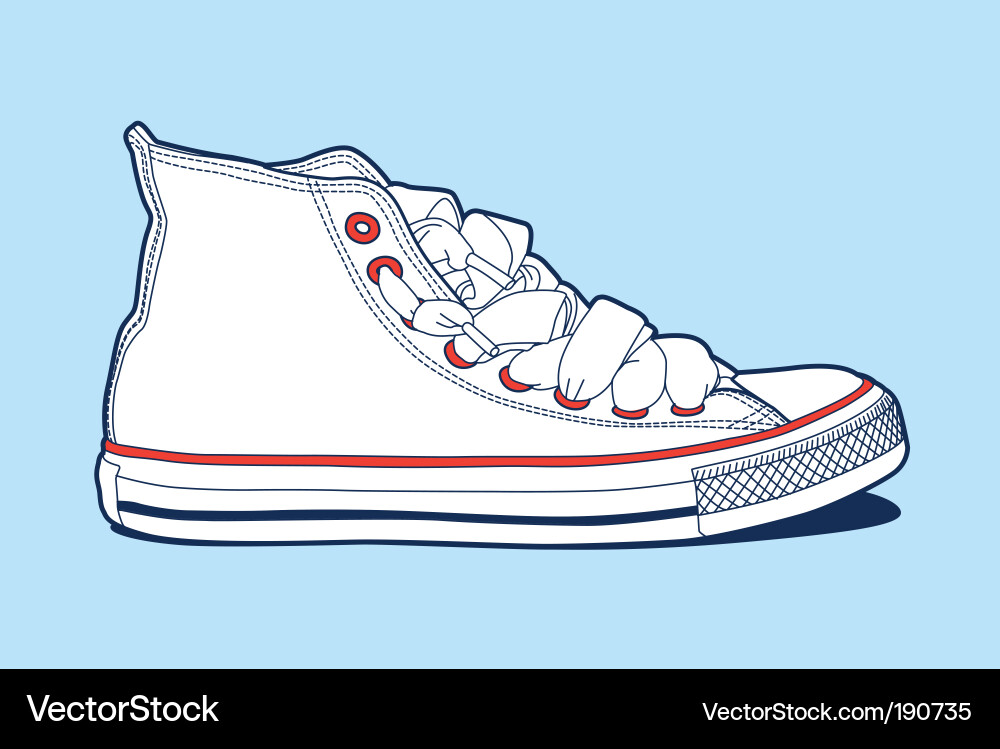 Sneaker Royalty Free Vector Image - VectorStock