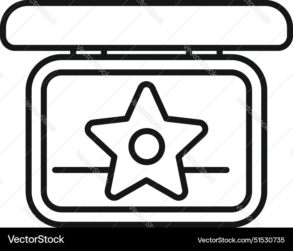 Star award winning concept icon Royalty Free Vector Image