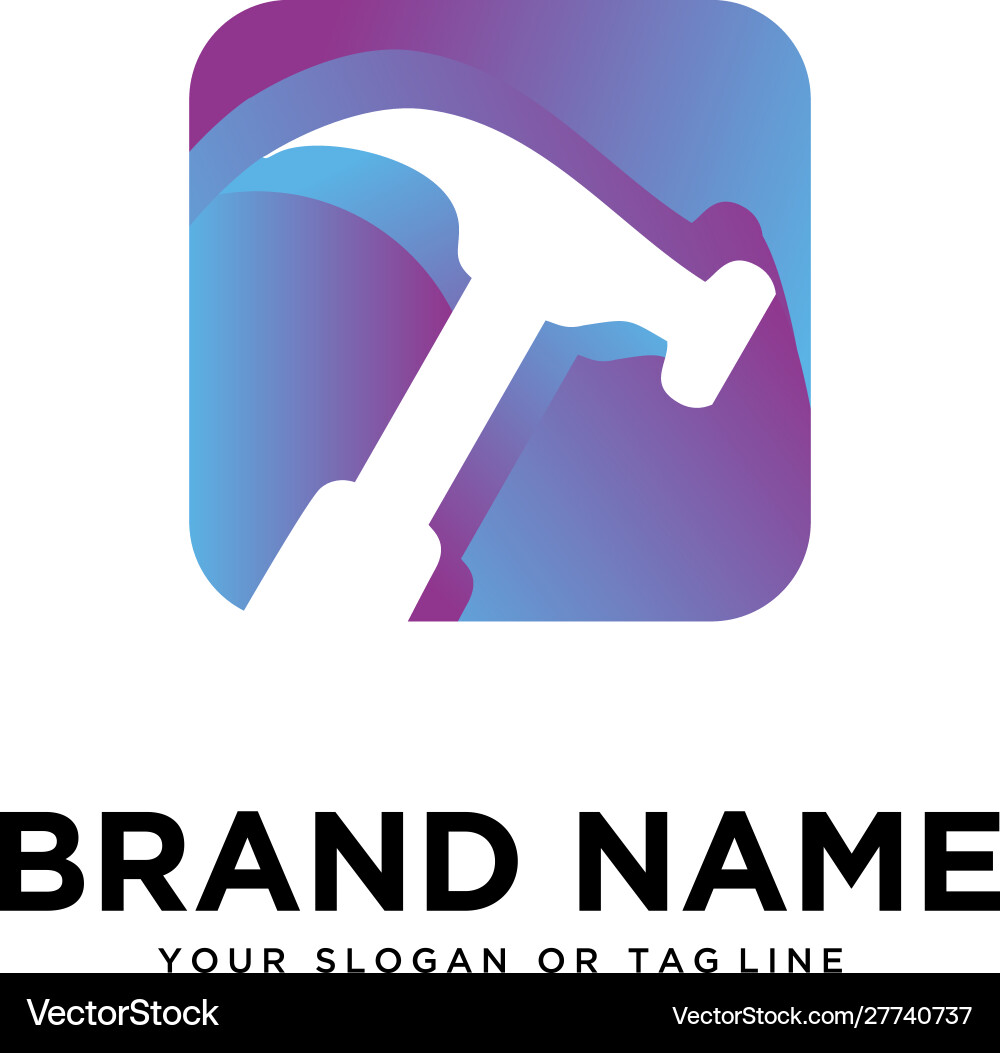 Tool logo design Royalty Free Vector Image - VectorStock