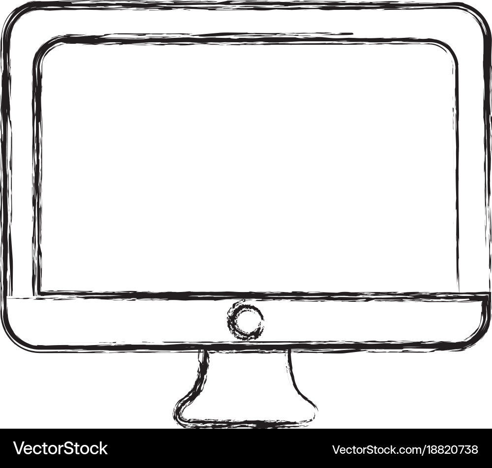 Screen Royalty Free Vector Image - VectorStock