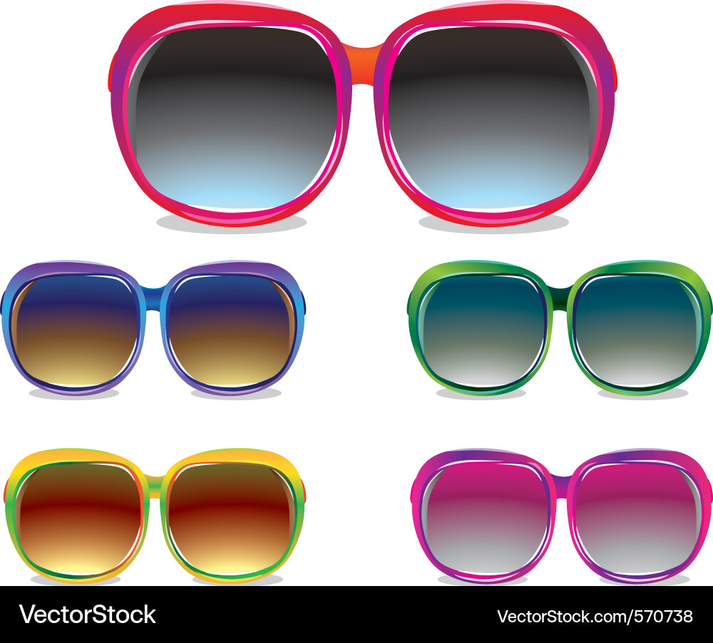 Sunglasses Royalty Free Vector Image - VectorStock