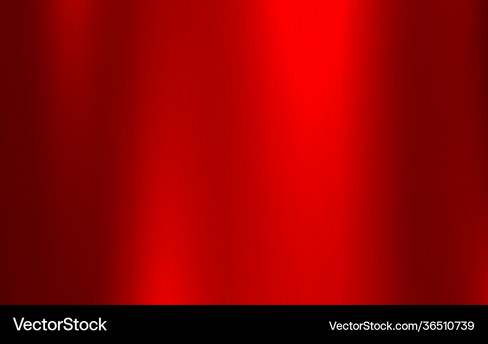 Red metallic radial gradient with scratches Vector Image