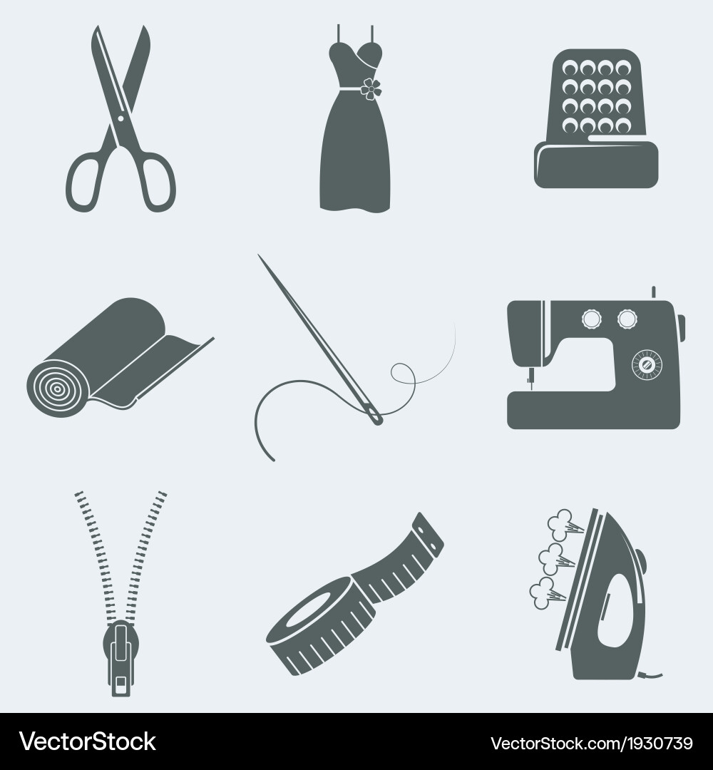 Sewing Royalty Free Vector Image - VectorStock