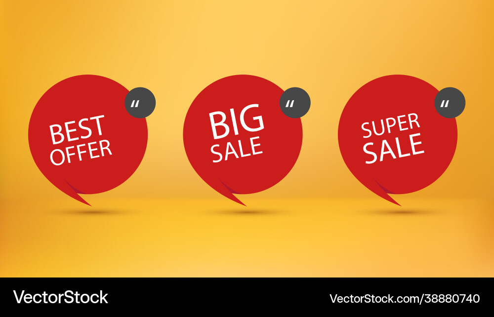 Special retail promotion label sticker best Vector Image