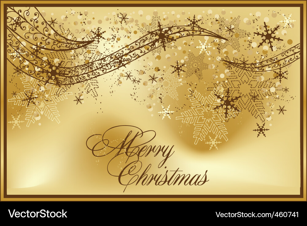 Beautiful gold background Royalty Free Vector Image