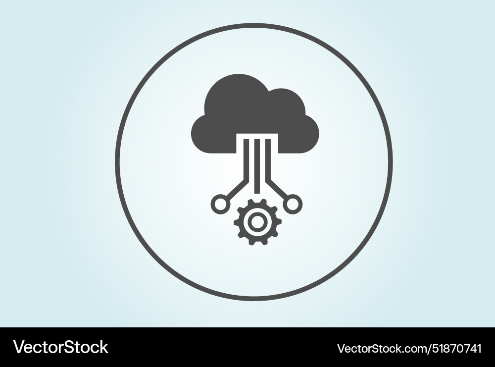 Flexible-cloud-deployment-options Royalty Free Vector Image