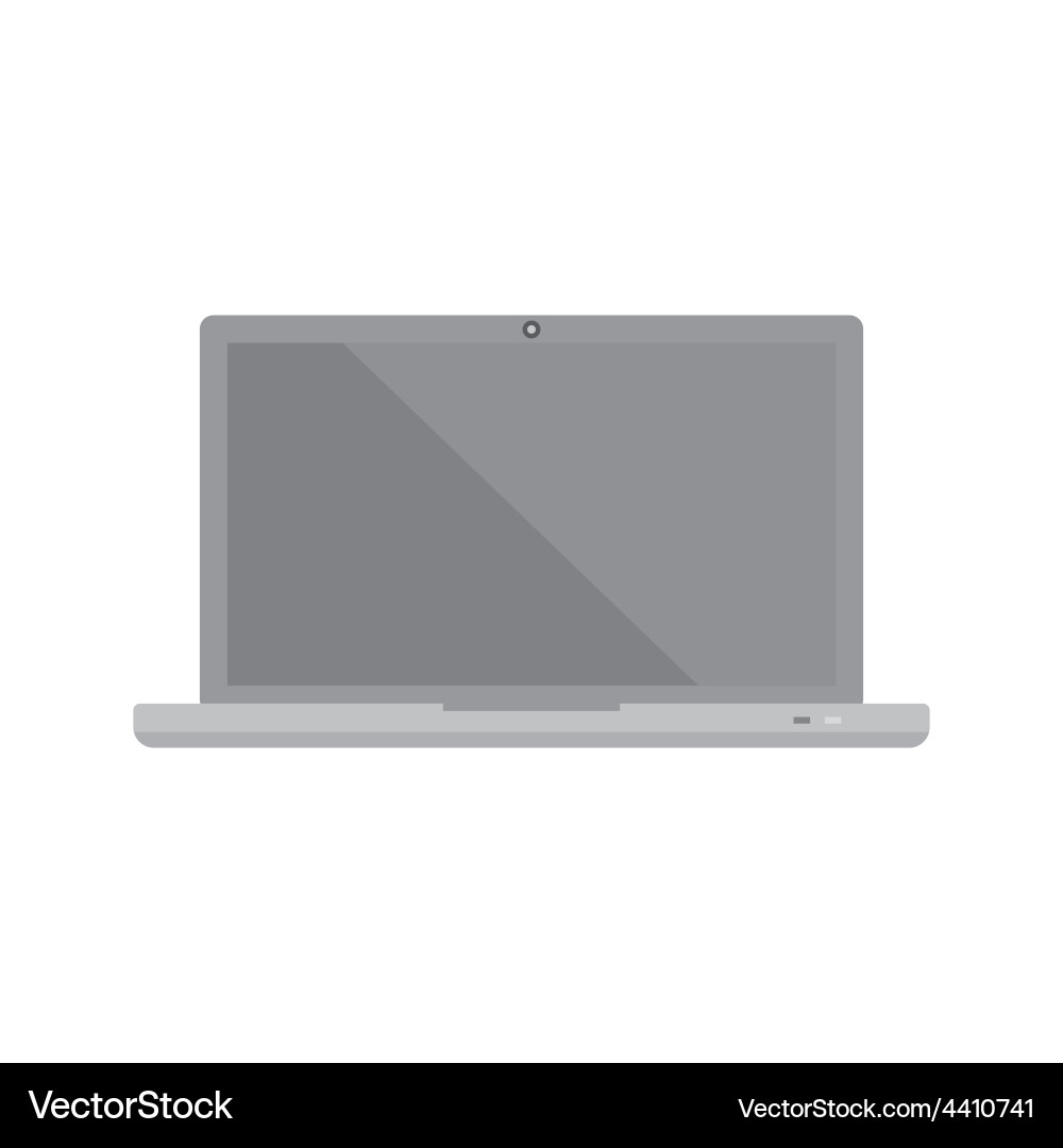 Modern Laptop Royalty Free Vector Image - VectorStock