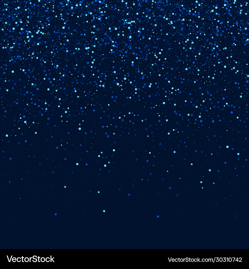 Blue galaxy digital space template dark Royalty Free Vector