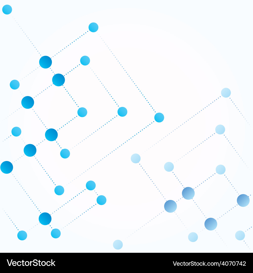 Network color technology communication background Vector Image
