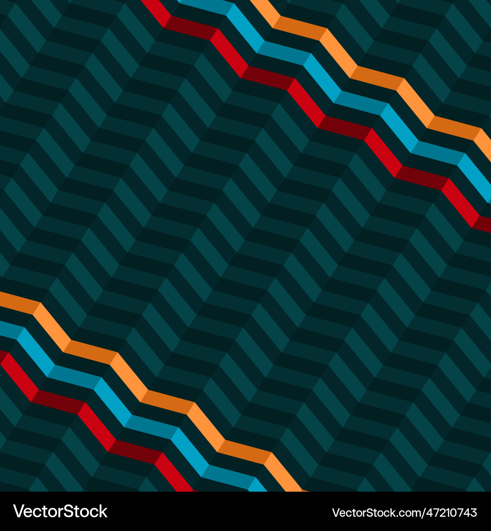 Different color diagonal lines set Royalty Free Vector Image