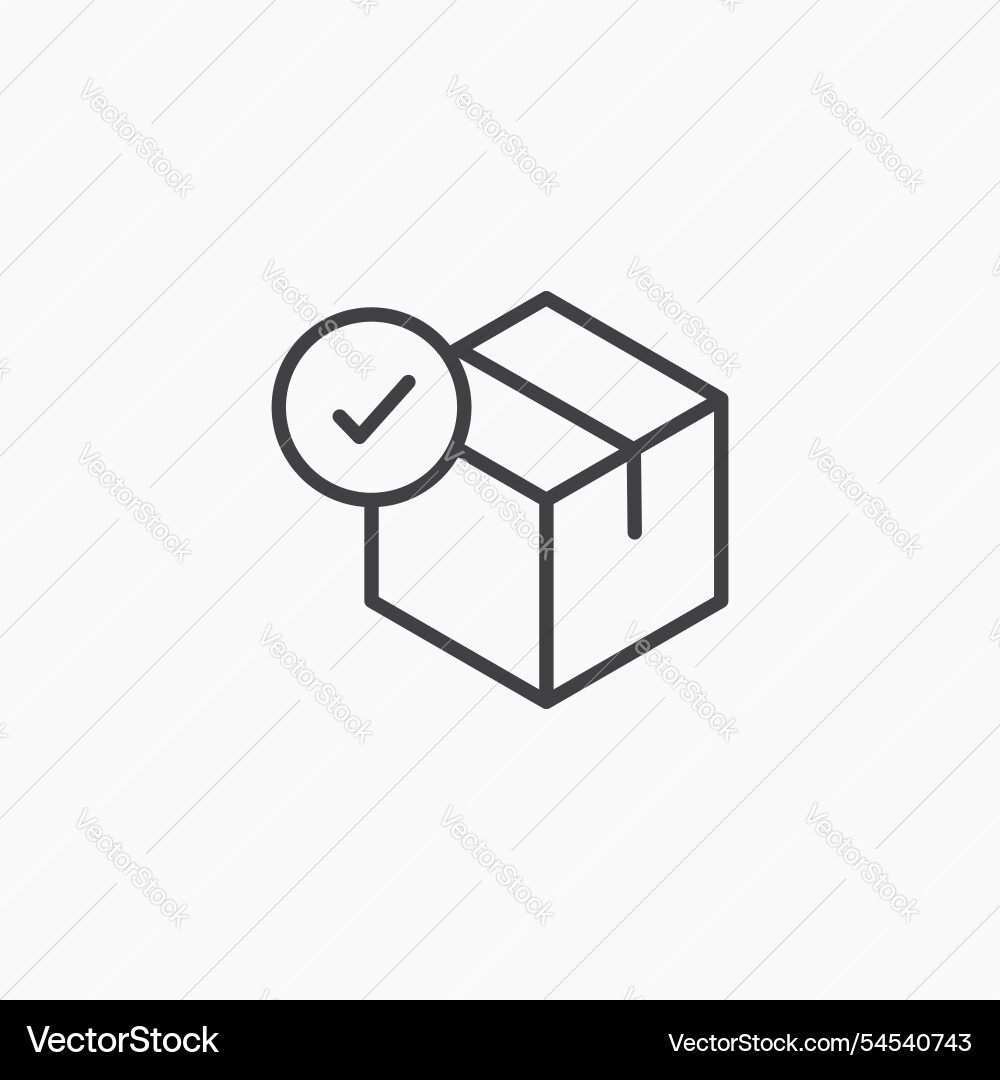 Order receive icon Royalty Free Vector Image - VectorStock
