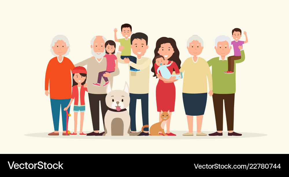Big Family Vector Images (over 8,600)