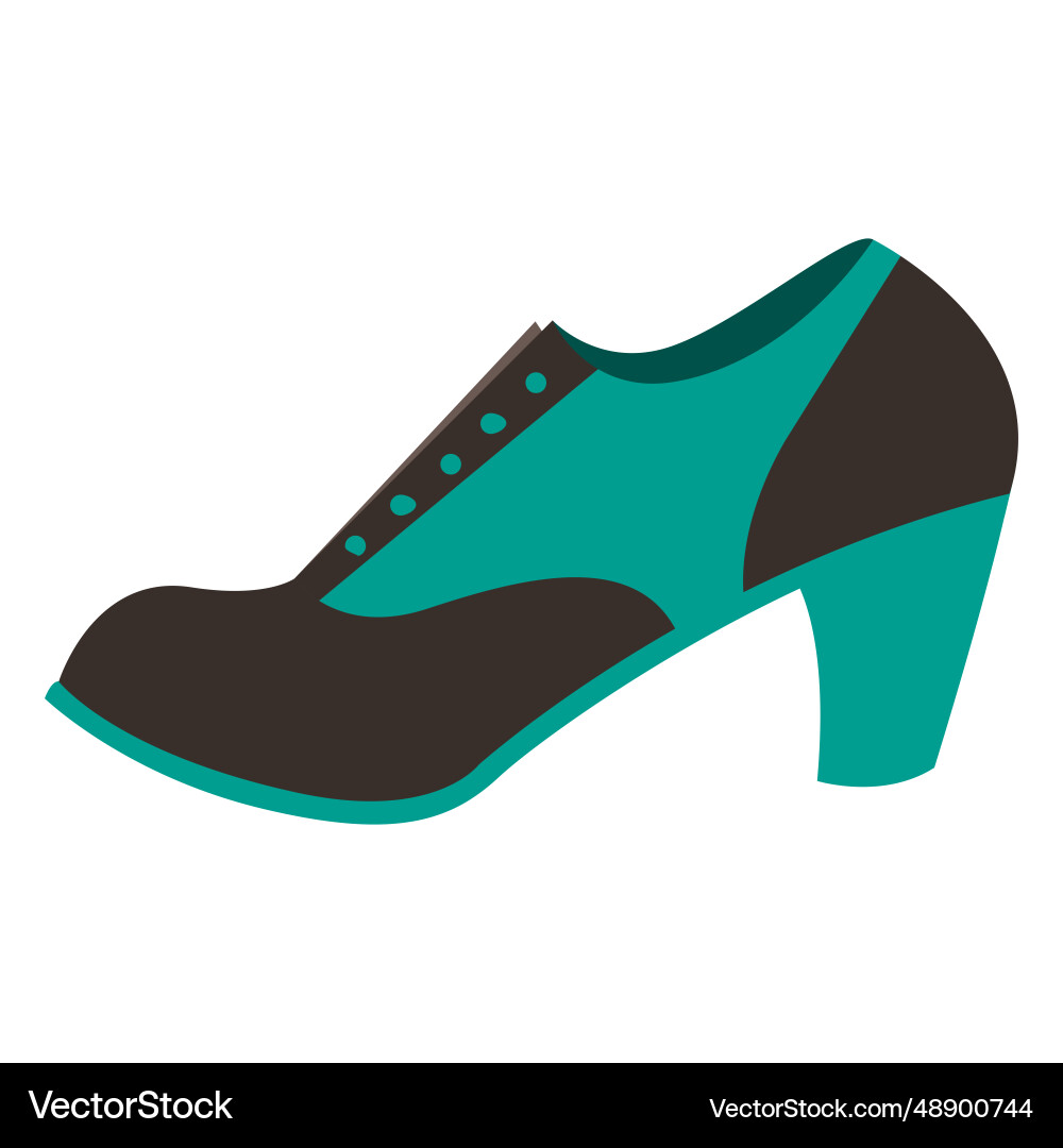 Ladies heel shoe 5 Royalty Free Vector Image - VectorStock