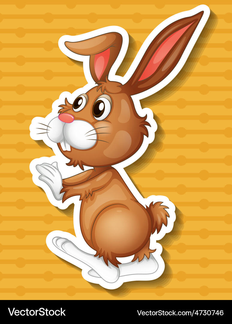 Rabbit Royalty Free Vector Image - VectorStock