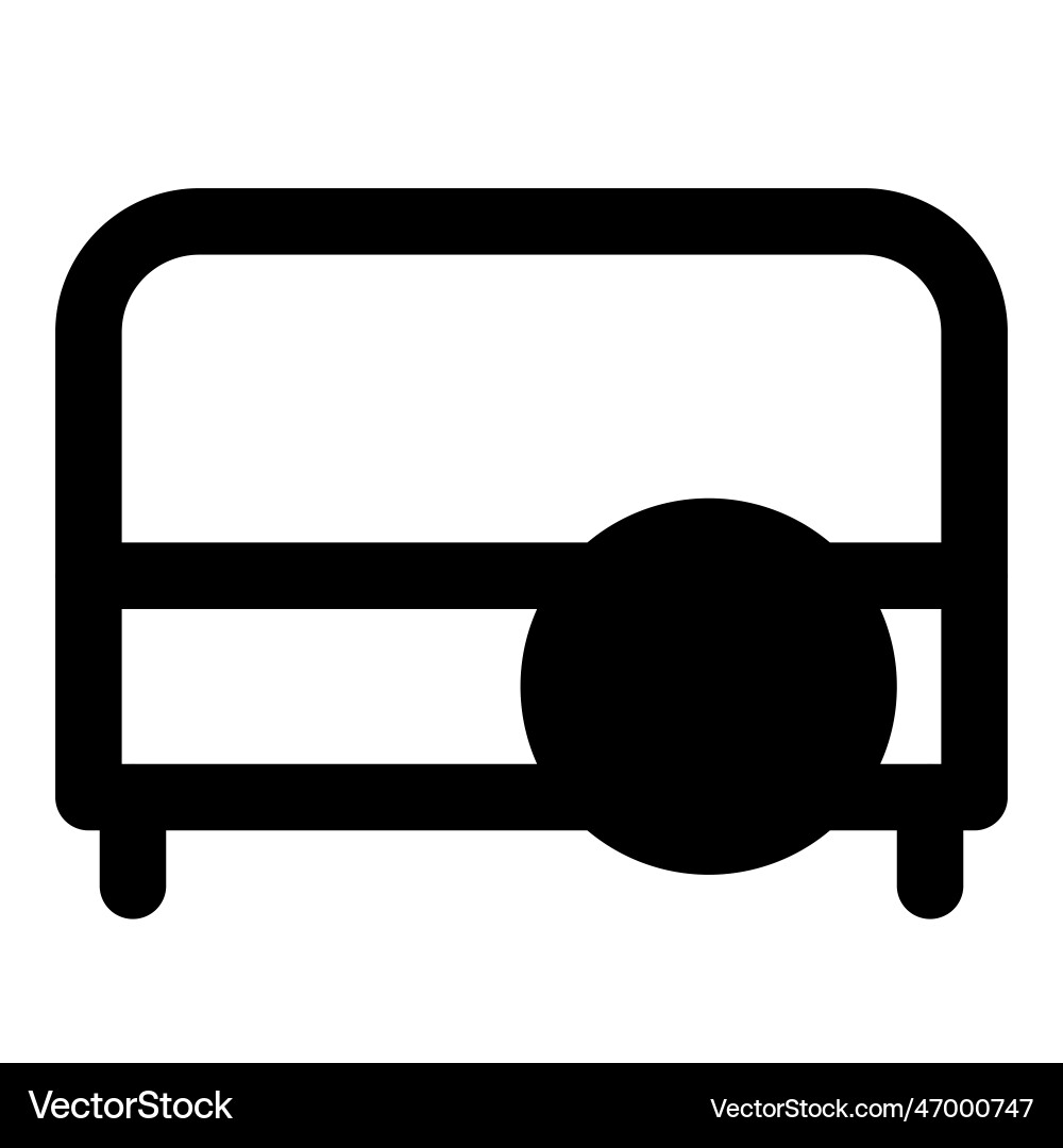 Use of projector for official presentations Vector Image