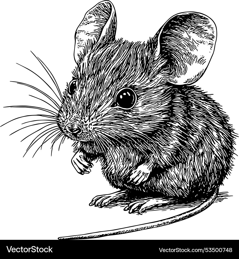 Cute mouse Royalty Free Vector Image - VectorStock