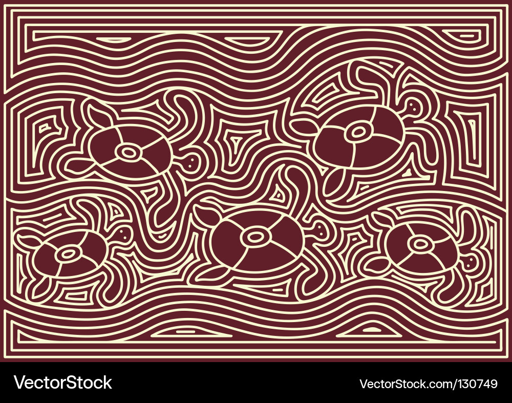 Australian pattern Royalty Free Vector Image - VectorStock