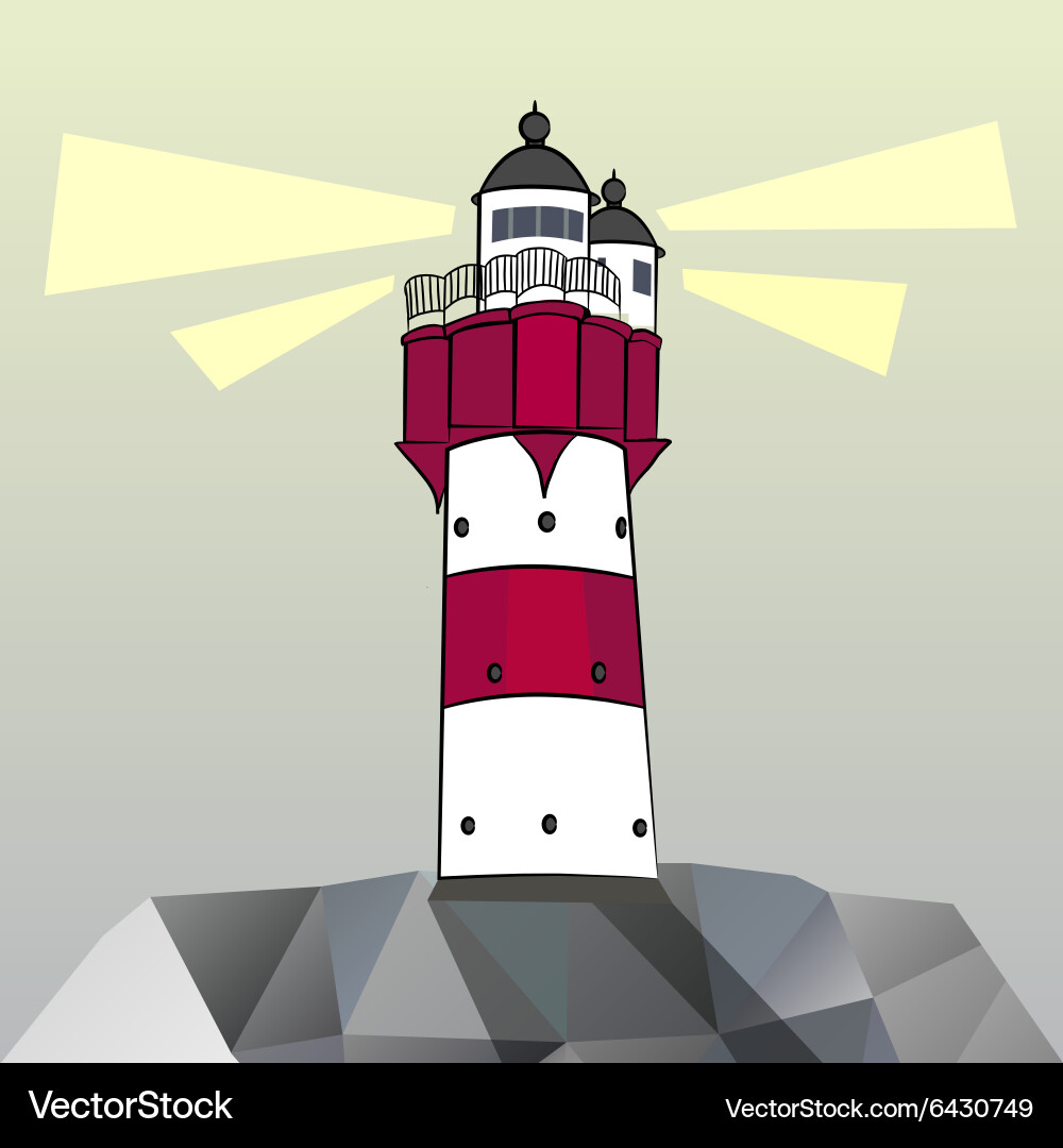 Lighthouse Royalty Free Vector Image - VectorStock