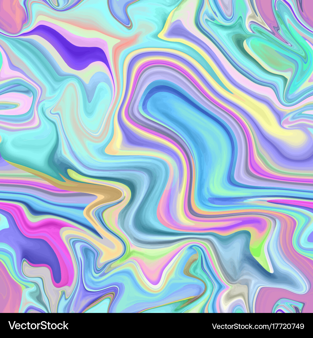 Marble seamless pattern in neon brightful colors Vector Image