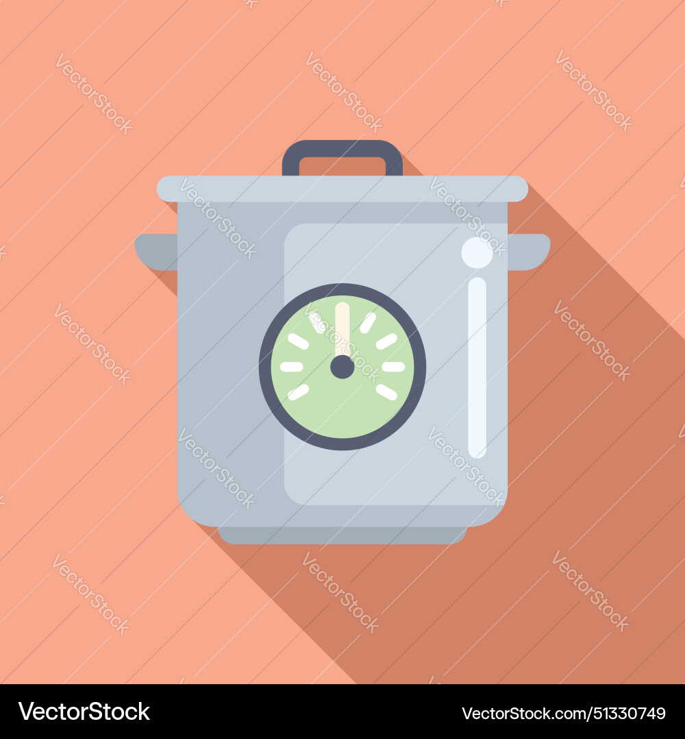 Modern of a pressure cooker Royalty Free Vector Image
